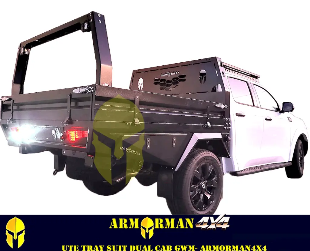 UTE Tray for GWM – STEEL TRAY FOR DUAL CAB UTEs | ArmorMan 4x4